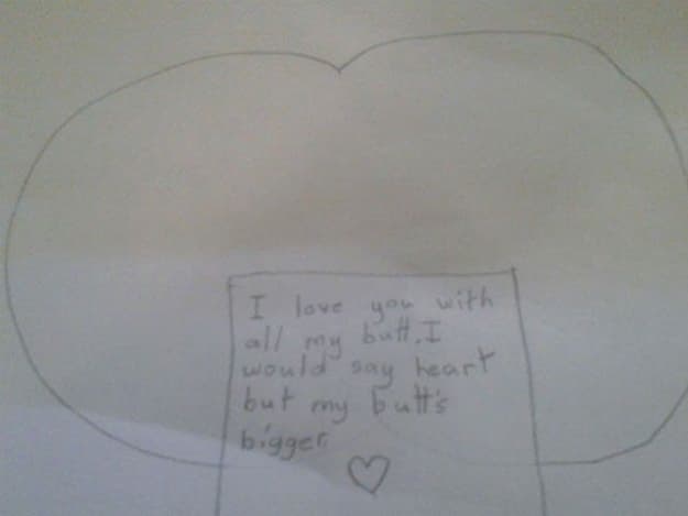 10 Adorable Elementary School Love Notes Written by Kids