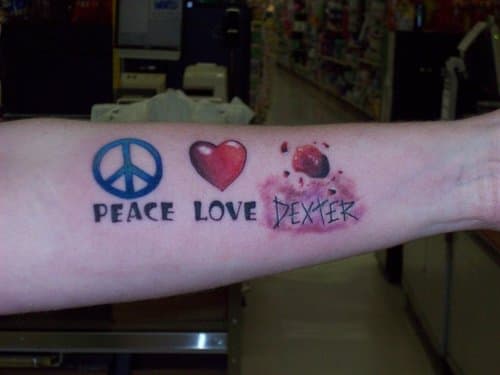 Dexter Morgan Tattoo