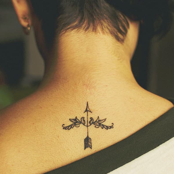 Fancy Arrow Tattoo