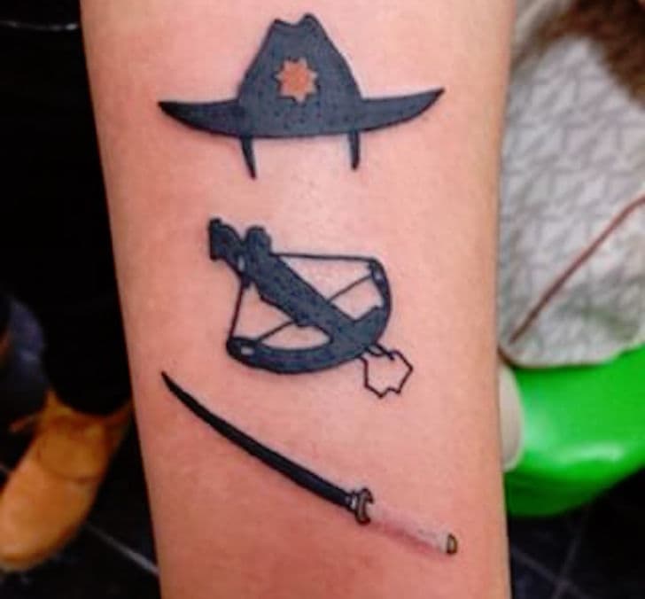 The Walking Dead Tattoo Ideas | Cool Tattoos Inspired by The Walking Dead