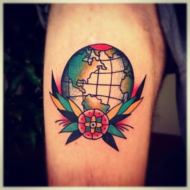 Wanderlust Tattoo Ideas | Photos of Wanderlust Tattoos