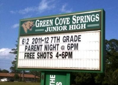 Funny School Signs | Photos of Hilarious School Sign FAILs