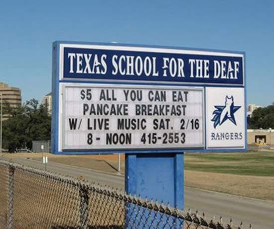 Funny School Signs | Photos of Hilarious School Sign FAILs