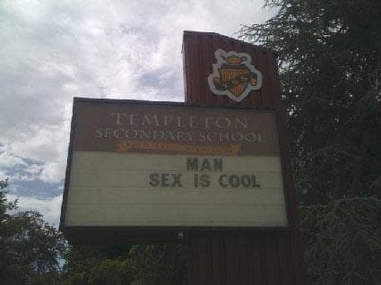 Funny School Signs | Photos of Hilarious School Sign FAILs