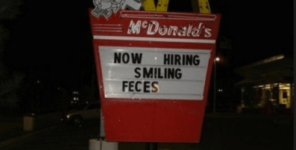 Random Most Hilarious Fast Food Signs | Best Random Tools
