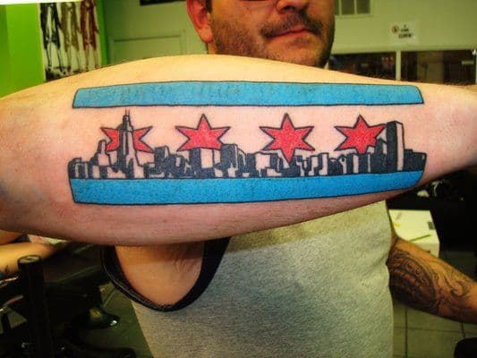 45 Cool Hometown Pride Tattoos of Cities or States