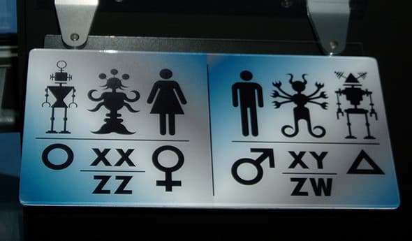 42 Funny Mens and Womens Bathroom Signs Spotted in Public