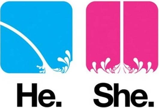 42 Funny Mens and Womens Bathroom Signs Spotted in Public