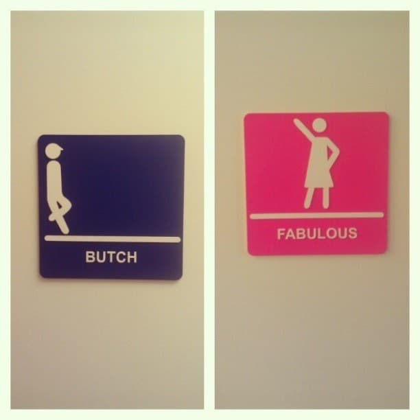 Funny Men Bathroom Signs