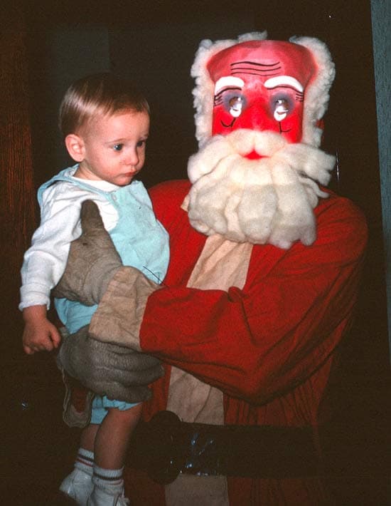 Creepy Santa Photos | Old Pictures of Scary Santas