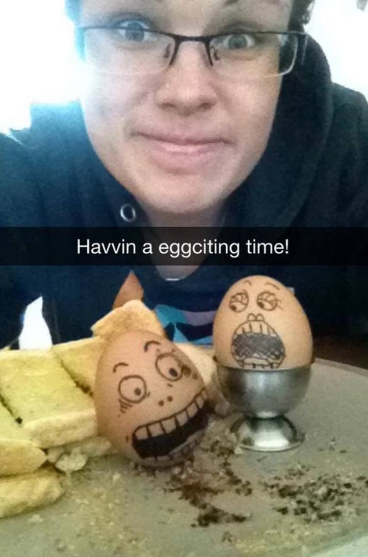 Funny Snapchats About Food | Funny Texts Sent About Foods