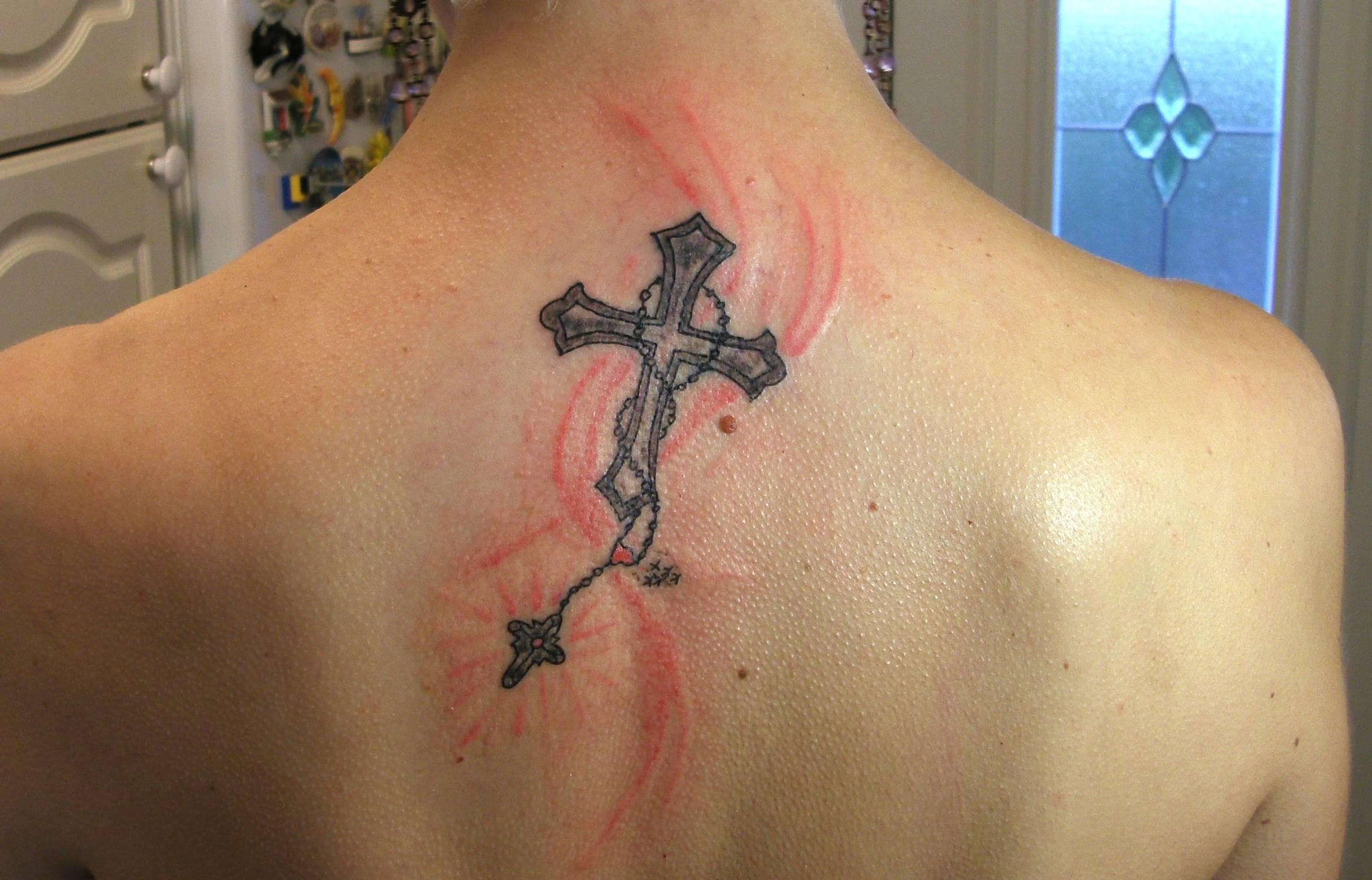 Girly Cross Tattoos