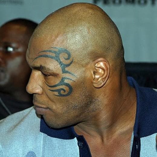 Tribal Face Tattoos For Men
