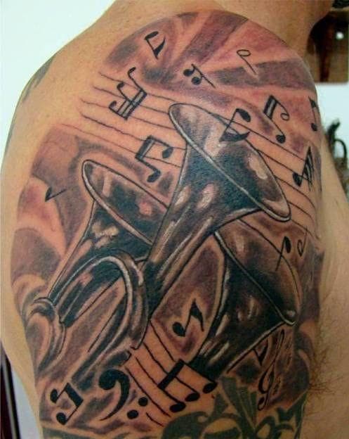 Music Tattoo Ideas | Designs for Music Tattoos