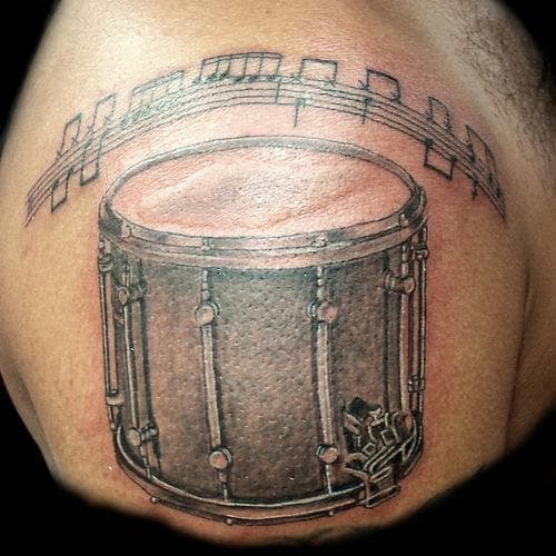 Drum Tattoo Designs