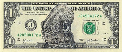 Funny Drawings on Money | Photos of Currency Art