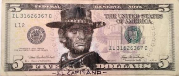 Funny Drawings on Money | Photos of Currency Art