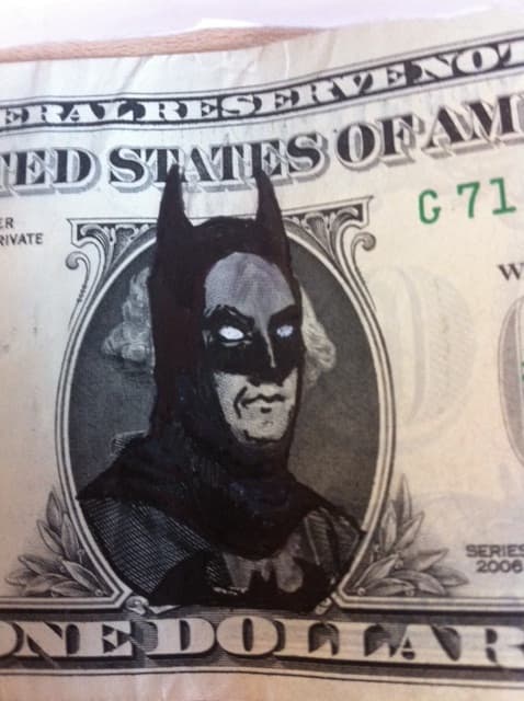Funny Drawings on Money | Photos of Currency Art
