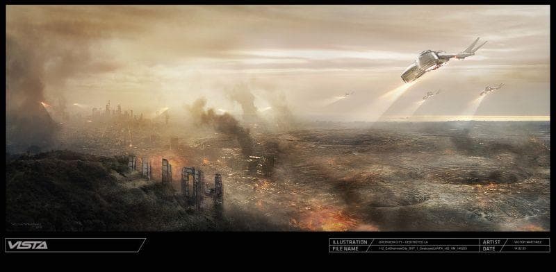 Science Fiction Movie Concept Art | Concept Sketches from Sci-Fi Movies