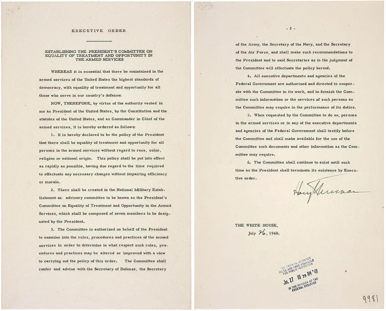 The 15 Boldest Presidential Executive Orders Ever Issued