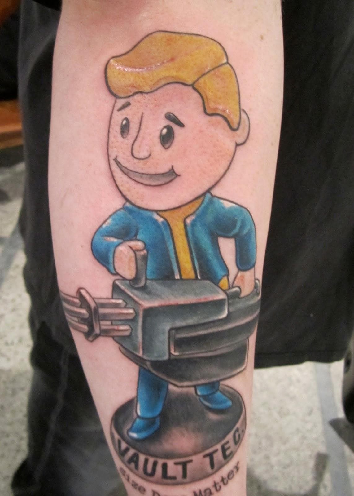 Fallout Tattoo Designs | 26 Pictures of Fallout Tattoos