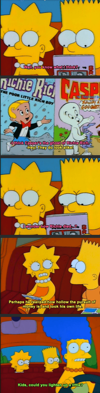 28 Times Jokes on The Simpsons Were Super Dark