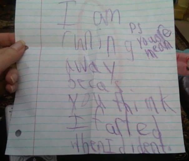Hilarious Dramatic Letters from Kids Who May Need a Hug