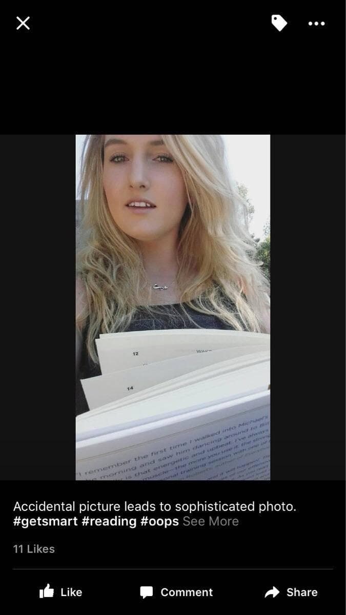 "Accidental" Selfies and Texts That Somehow Happened