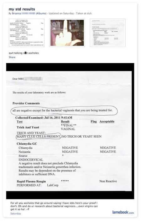 30 Funny TMI Facebook Posts No One Wanted to See