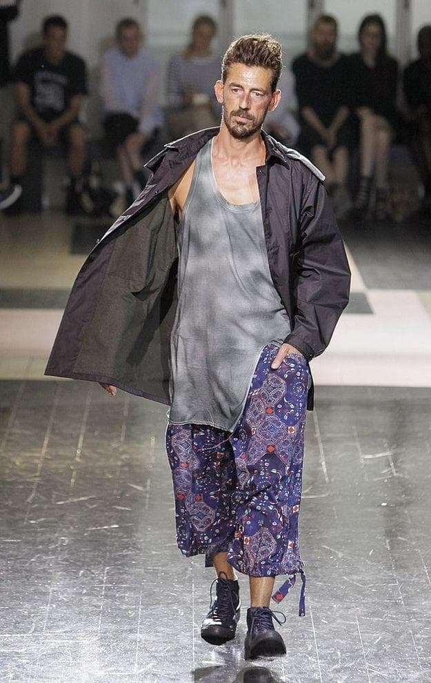 Male Fashion Runway Models