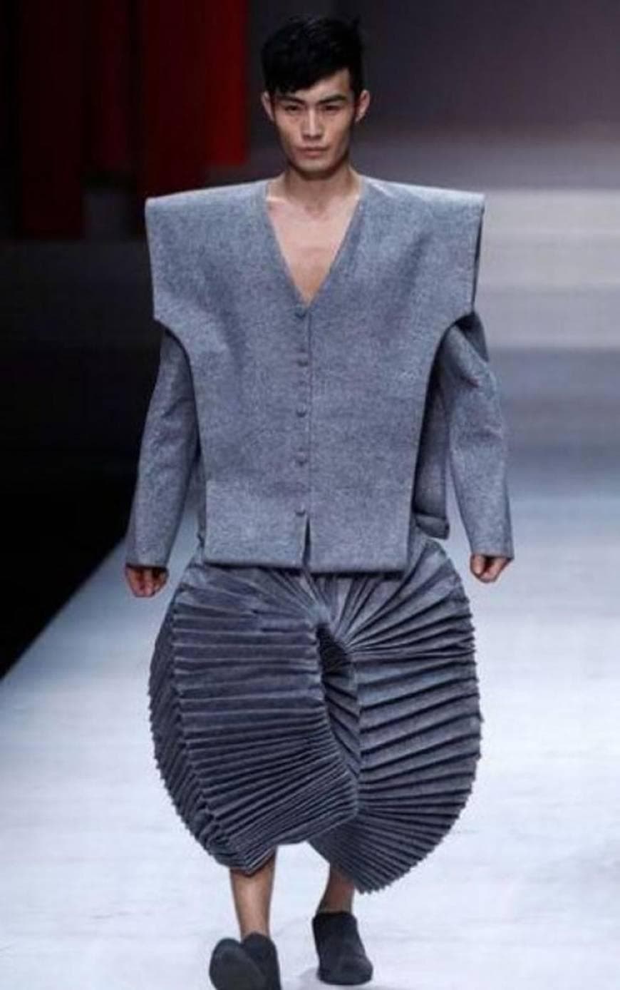 High Fashion Male Models Runway