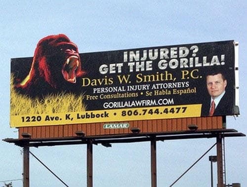 24 Funny Lawyer Billboards You'd Never Actually Call