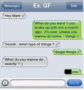 18 Scary Text Messages From Crazy Ex Girlfriends