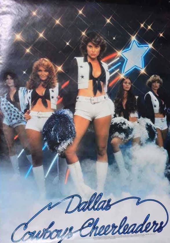 26 Cheesy Vintage NFL Cheerleader Posters
