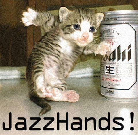 12 Adorable Animals Doing Jazz Hands