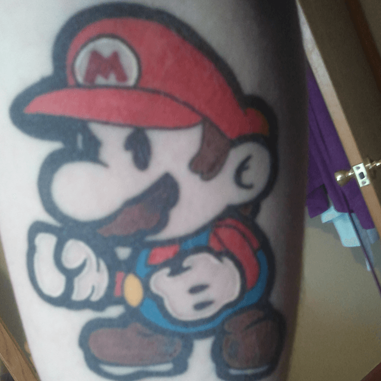 Super Mario Tattoo Ideas