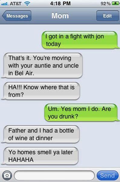 22 Super Funny Texts from Drunk Moms