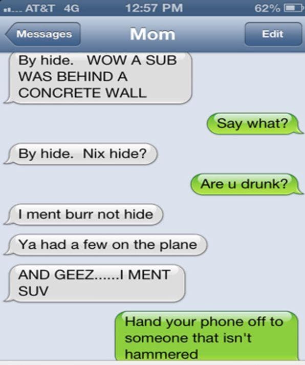 22 Super Funny Texts from Drunk Moms