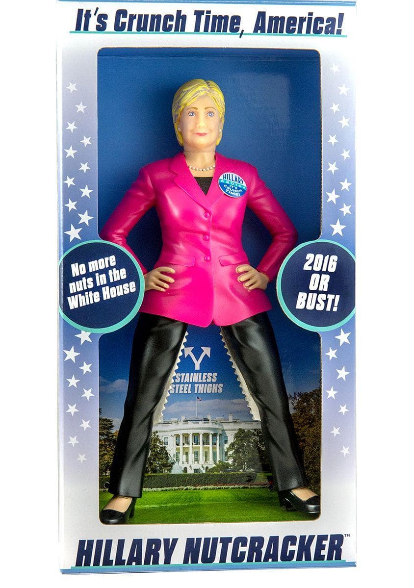Hillary Clinton Nutcrackers, T-Shirts & Other Funny Gifts