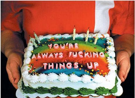 Passive Aggressive Cakes That Have Had It with You