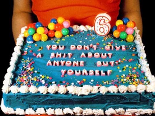 Passive Aggressive Cakes That Have Had It with You