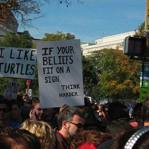 22 Silly Signs from Political Rallies