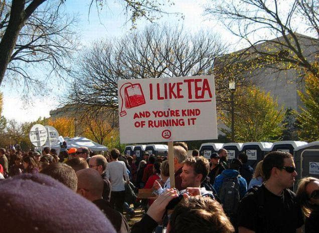 22 Silly Signs from Political Rallies
