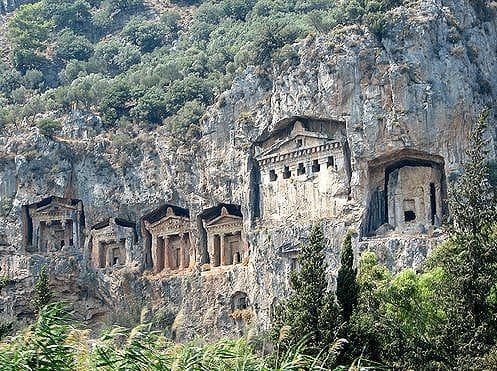 Cool Things Carved Into Mountains & Cliffs Around the World