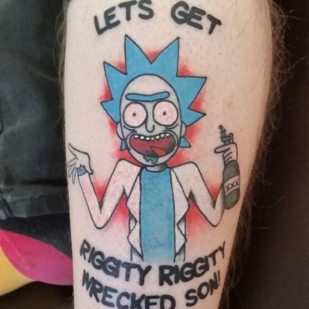 Rick and Morty Tattoo Ideas | Cool Tattoos Inspired by Rick and Morty