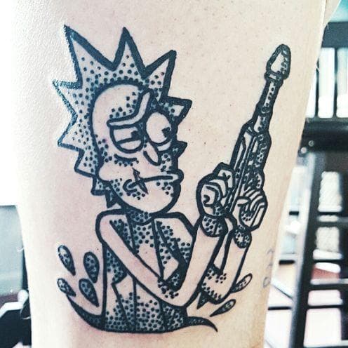 Rick and Morty Tattoo Ideas | Cool Tattoos Inspired by Rick and Morty