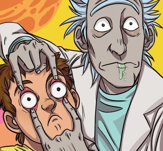 Funny Rick and Morty Fan Art