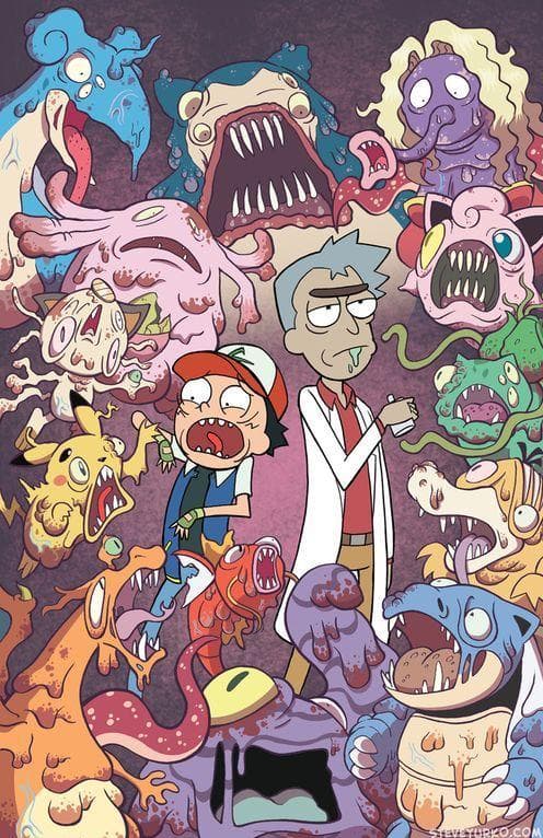 Funny Rick and Morty Fan Art