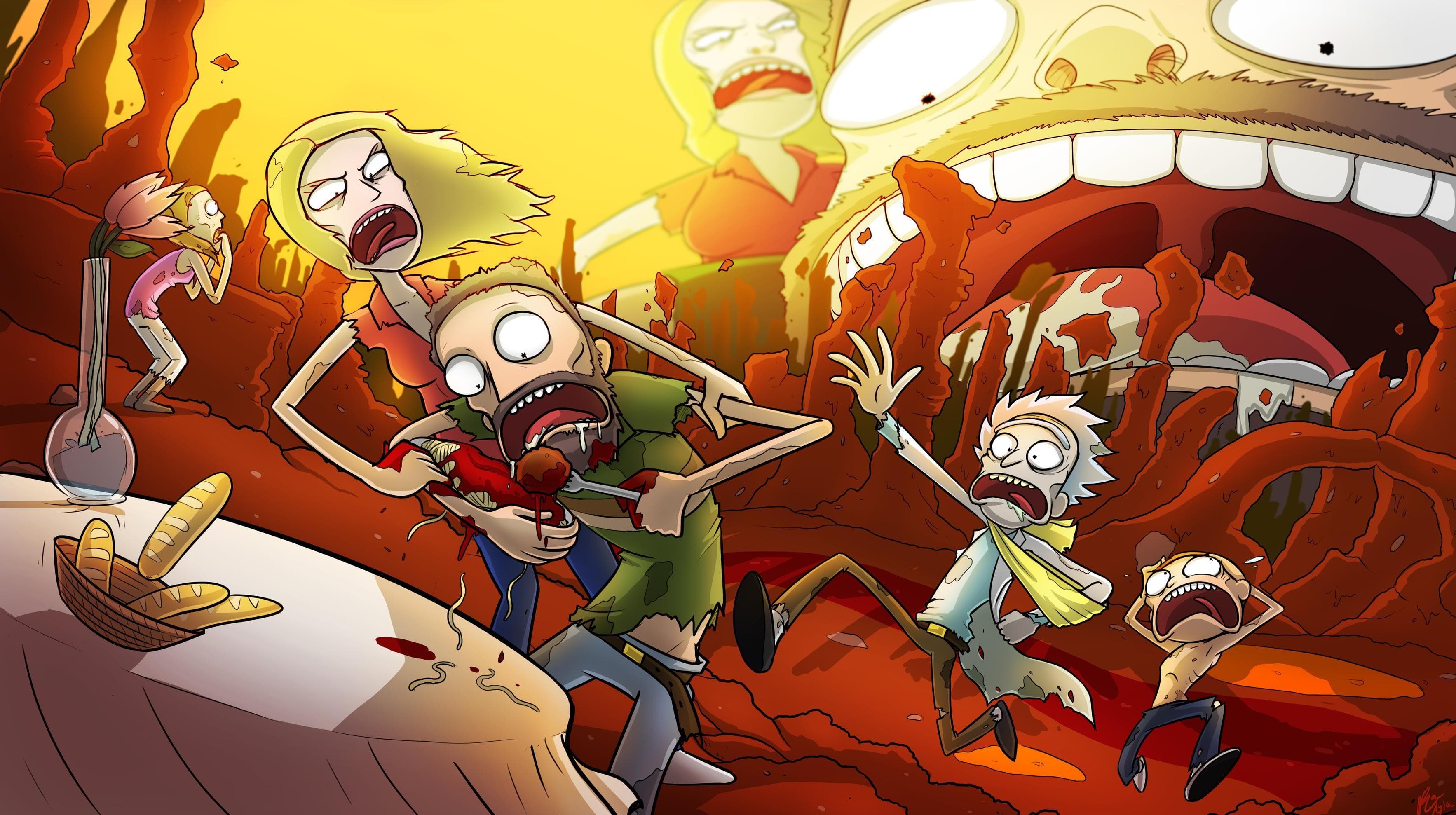 Funny Rick and Morty Fan Art