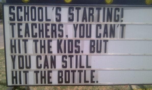 Funny Liquor Store Signs